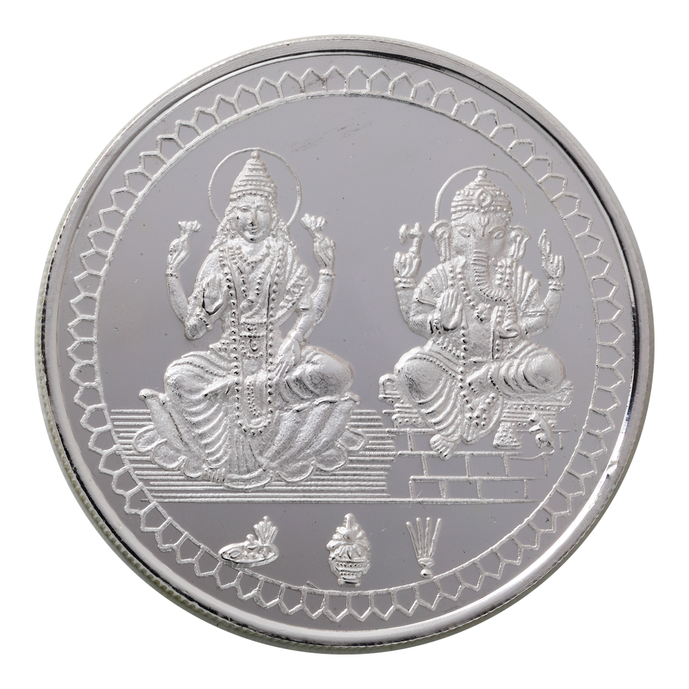 100 Gram 2 in 1 Silver Coin (999 Purity)