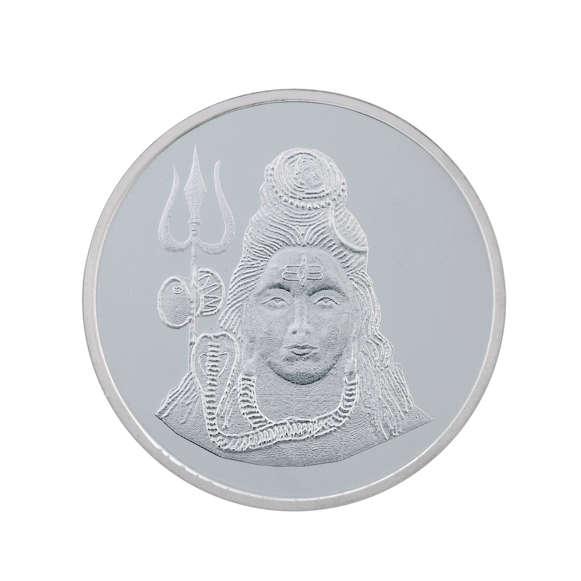 Home › 20 Gram Lord Shiva Silver Coin (999 Purity)